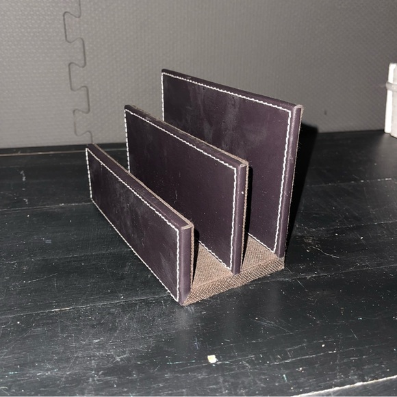Storage & Organization | Mens Desk Organizer Faux Leather Organizer For ...